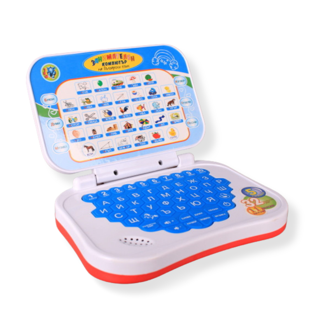 Детски образователен лаптоп на български език – Doby Toys